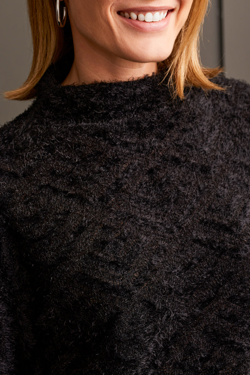 Tribal Top - Diamond Funnel - Black – Cloth