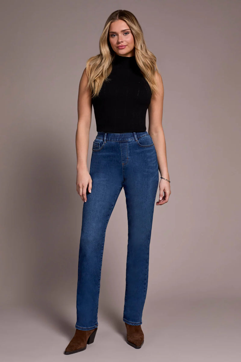 Tribal Jean - Sophia Pull On Straight - Dark Night – Cloth