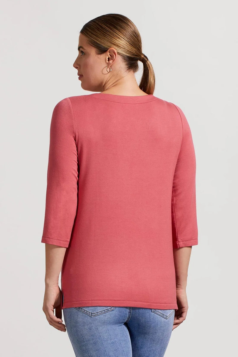 Tribal Top - 3/4 Sleeve Tee - Rose – Cloth